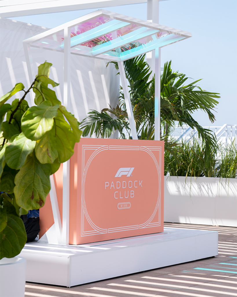 Formula 1 Miami Paddock Club - TPD Design House